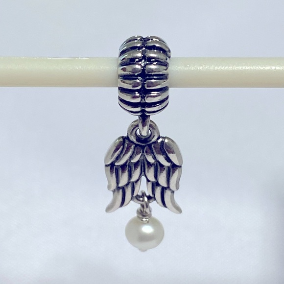 Pandora | Jewelry | Pandora Angle Wings Dangle Charm | Poshmark